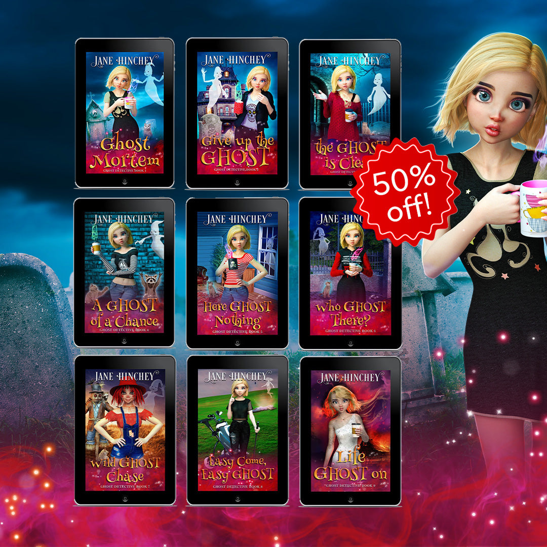 The Ghost Detective Mysteries Series Bundle (EBOOK) – Jane Hinchey Store